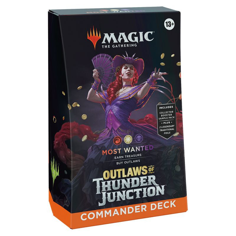 Magic MTG - Outlaws of Thunder Junction - Commander Deck: Most Wanted