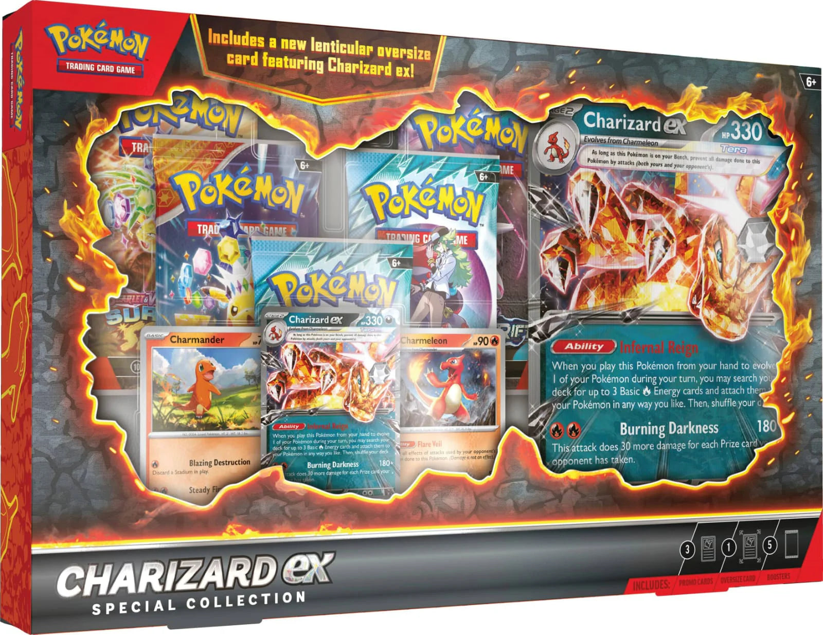 Pokémon TCG: Charizard Special Edition (Ingles)