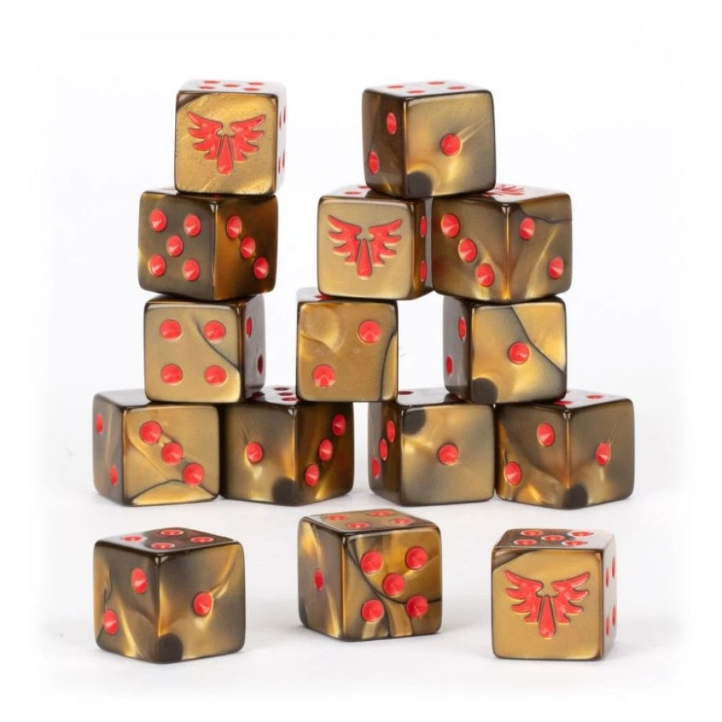 Games Workshop - Warhammer 40,000: Arks of Omen Sanguinary Guard Dice